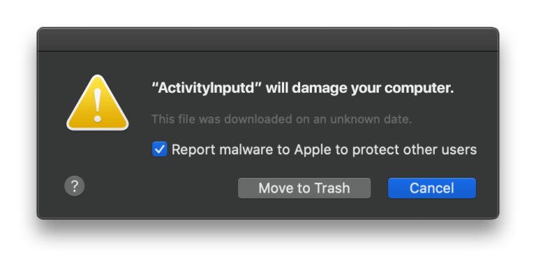 Decoding the “ActivityInputd will damage your computer” Mac alert - BiteMyApple.co